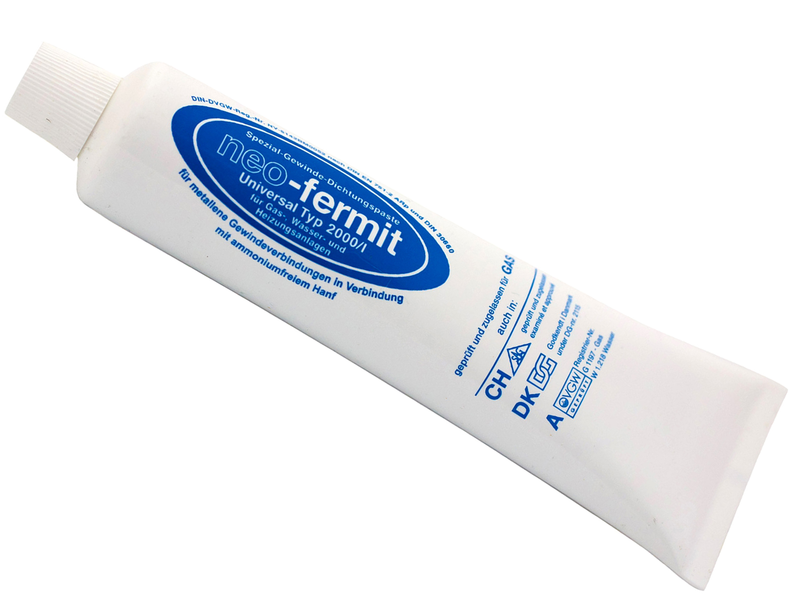Neo Fermit Dichtungspaste 150 g Tube Dichtpaste Gewindedichtung Hanf ...